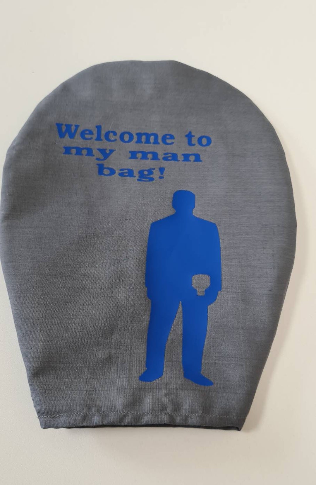 Vinyl Decal Man Bag OPEN Bottom Stoma Bag Pouch Cover for Ostomy ...