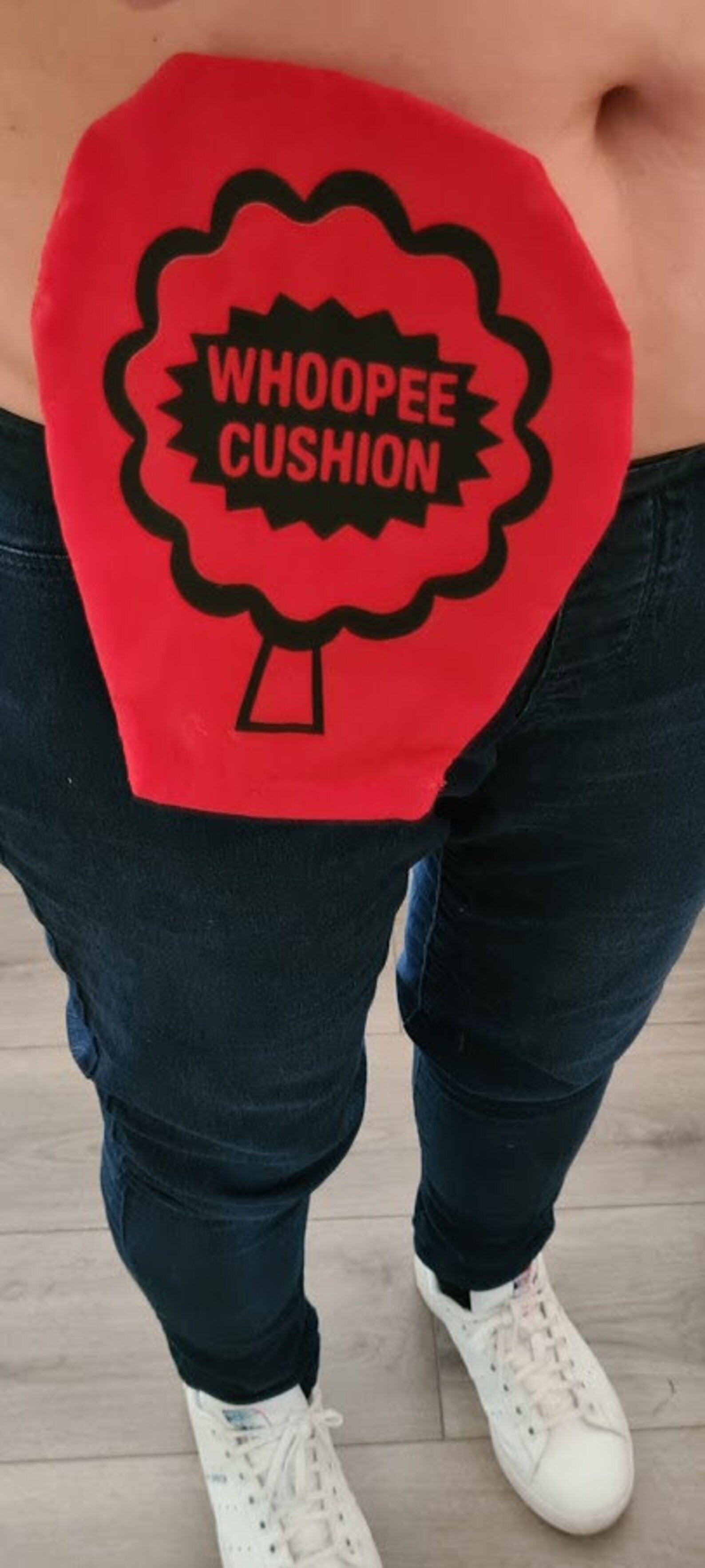 Whoopee Cushion - Vinyl Decal OPEN Bottom Stoma Bag Pouch Cover for ...