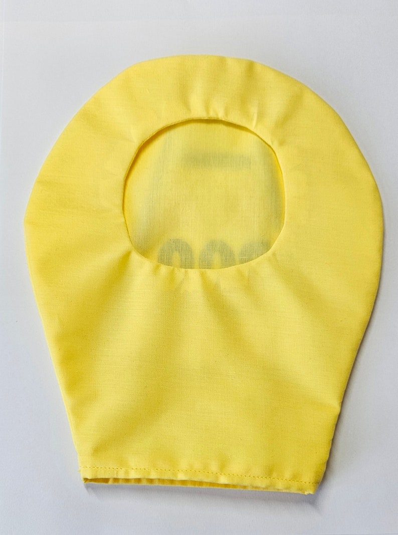 Caution Sign. Vinyl Decal. OPEN Bottom Stoma Bag Pouch Cover for Ostomy ...