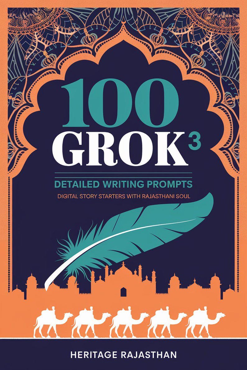 100 Detailed Writing Prompts - Grok 3 Digital PDF From Heritage ...