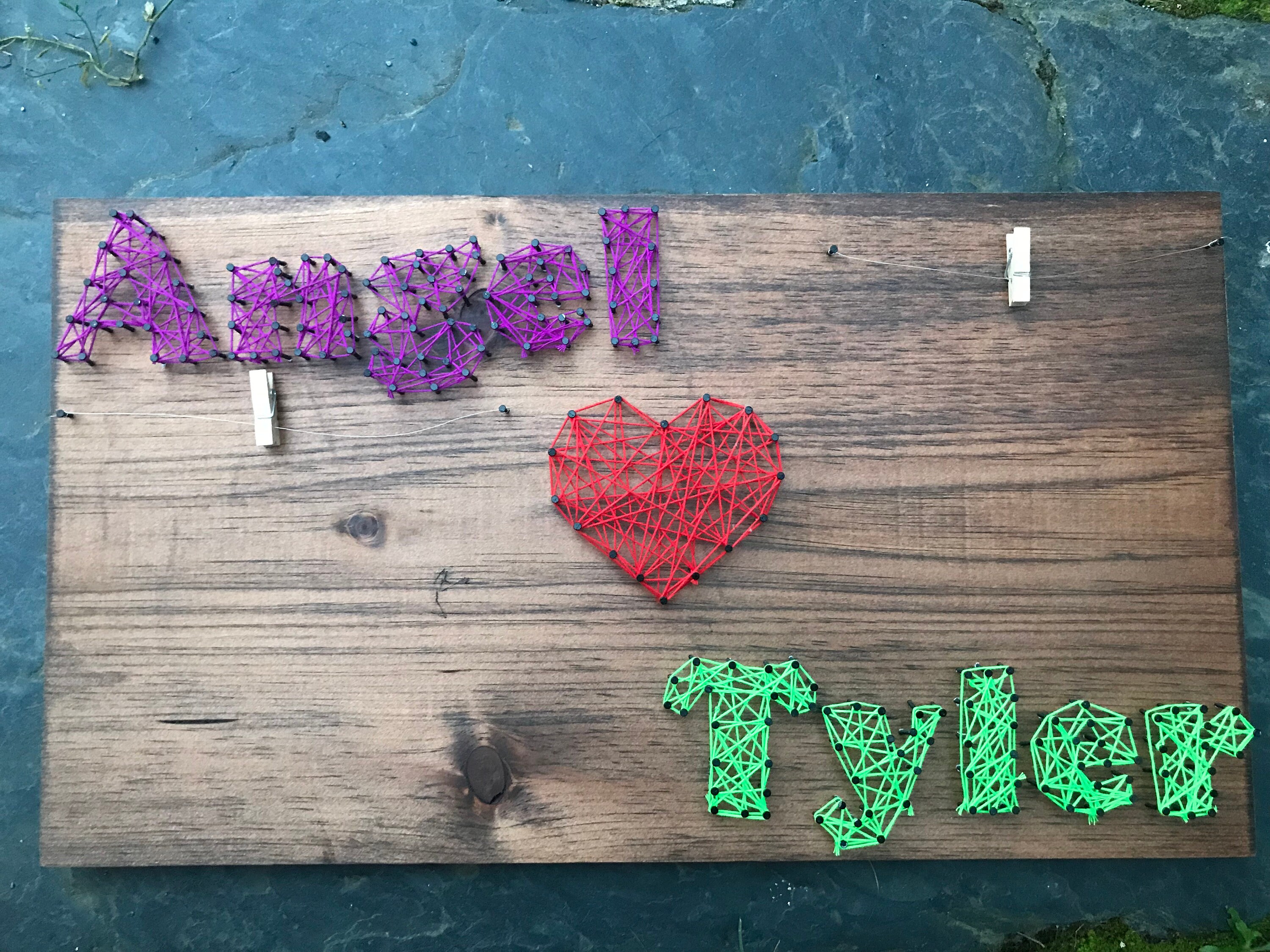 String Art Signs - Etsy