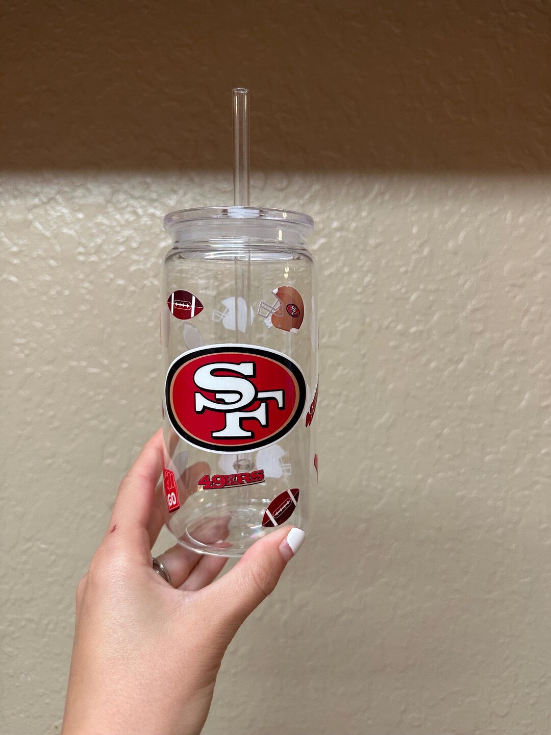 SF 49ers Plastic Cup - Etsy