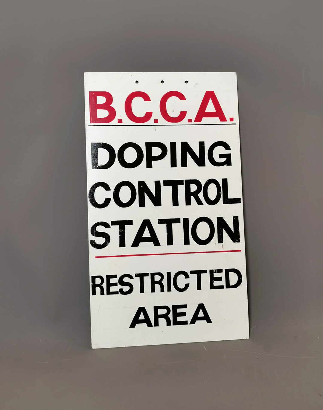 Rare Vintage Enamel Sign, Sports, Anti Doping - Etsy