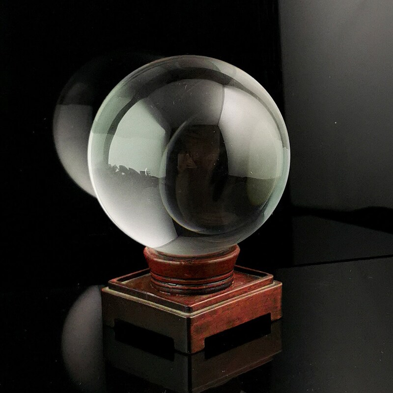 Large Crystal Ball - Etsy