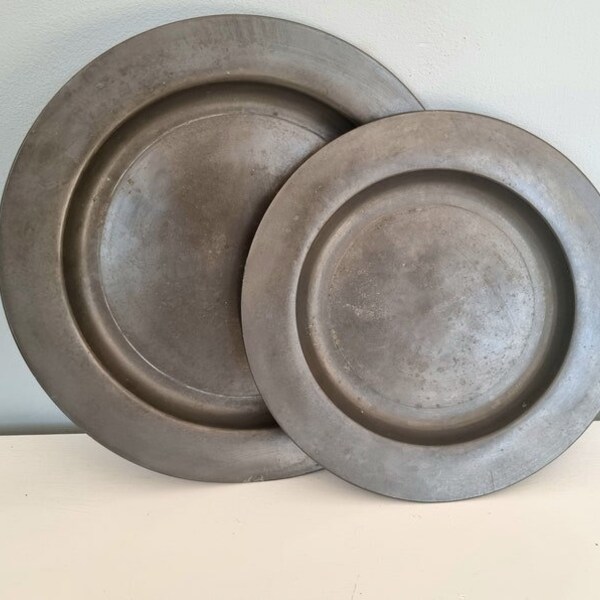 Antique Pewter Decor - Etsy