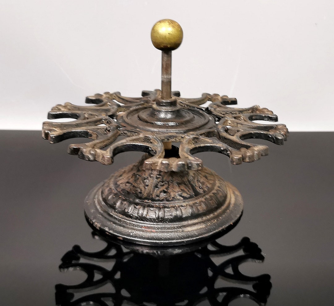 Antique Cast Iron Seal Stand, Desk Seal Holder - Etsy Australia