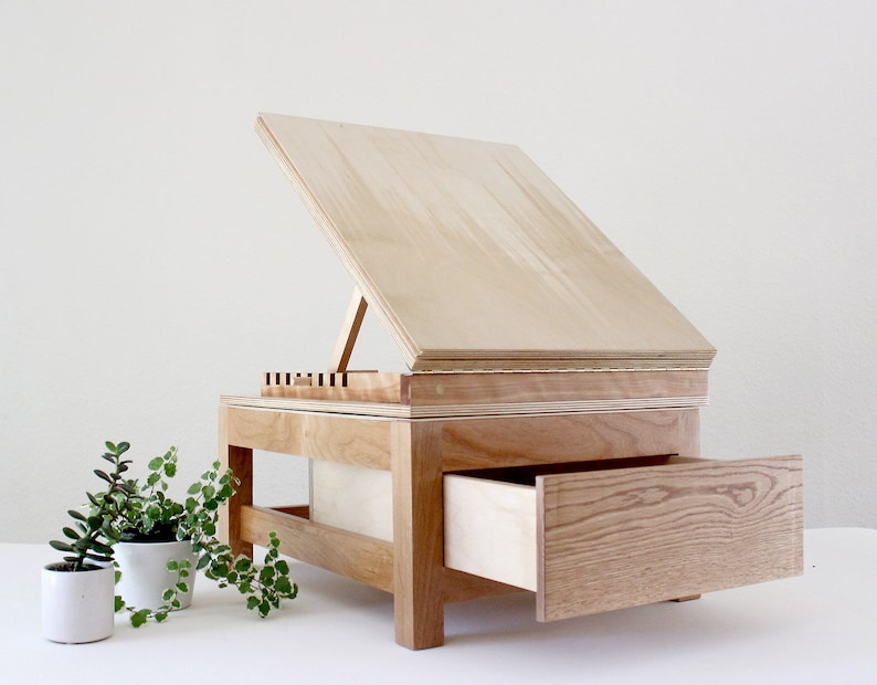 Custom Drawing Storage Platform Adjustable Drawing Board | Etsy