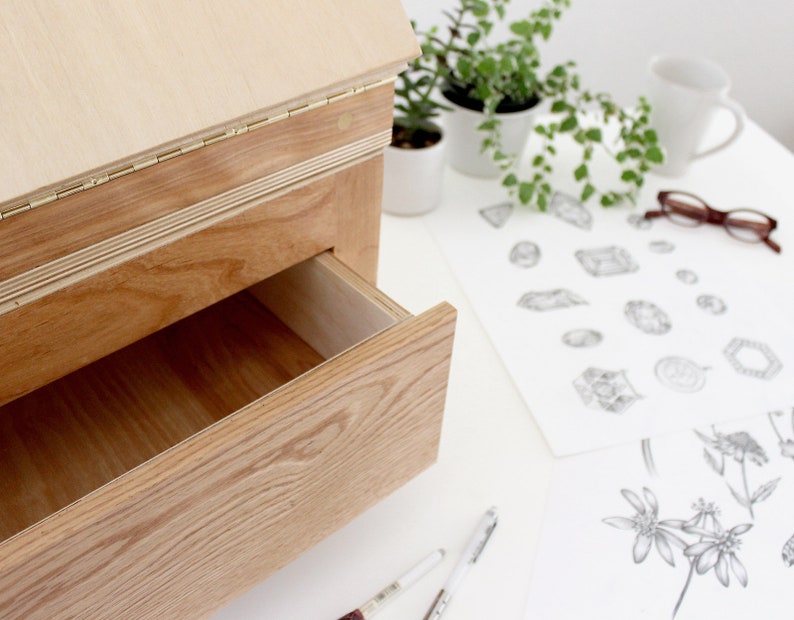 Custom Drawing Storage Platform Adjustable Drawing Board | Etsy