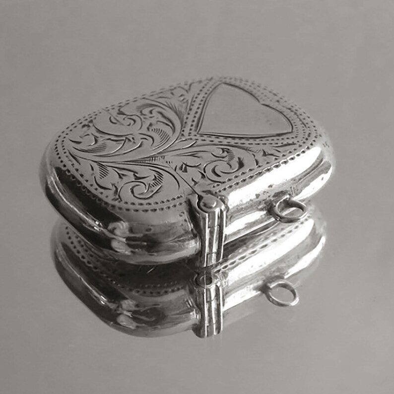 Vintage Antique Art Nouveau Sterling Silver Matchbox Pyrogène Vesta ...