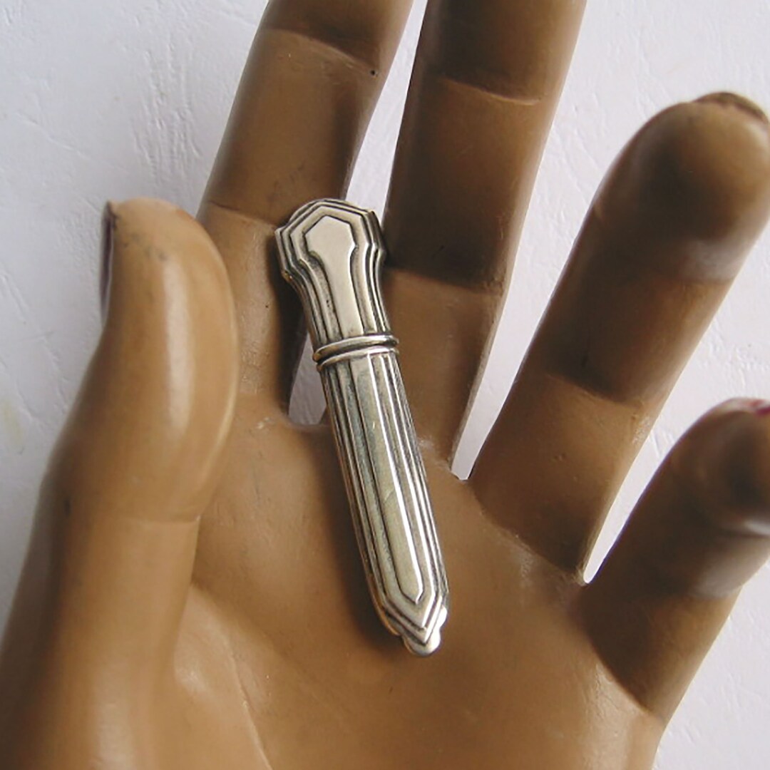 Vintage Antique Art Deco Needle Case Historical Sewing Accessory Old ...