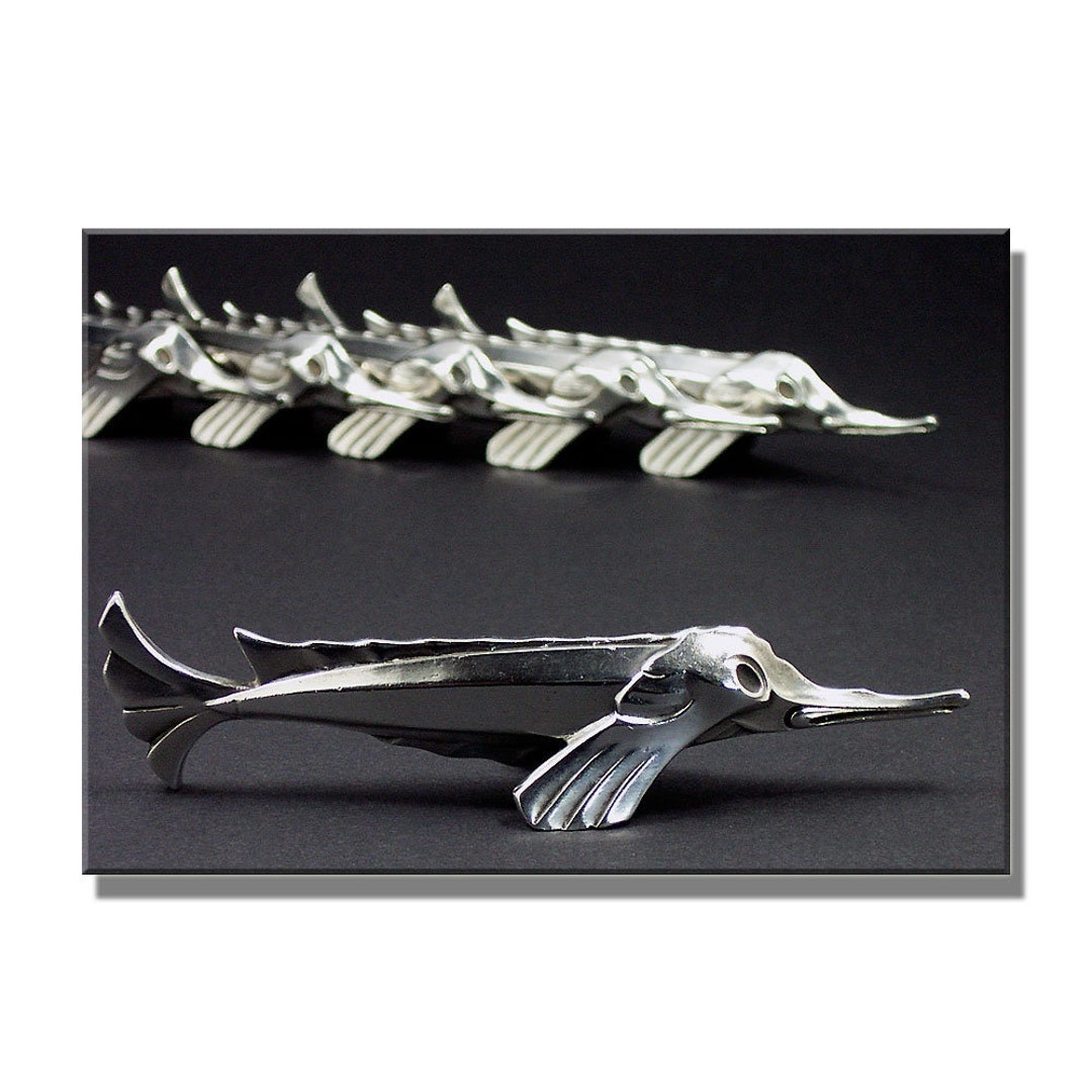 Vintage 6 Antique Rare Art Deco Swordfish Knife Rests Knife Rest by ...