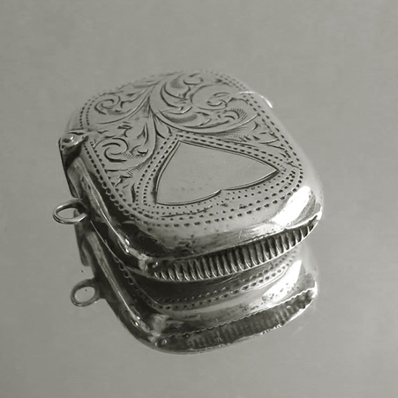 Vintage Antique Art Nouveau Sterling Silver Matchbox Pyrogène Vesta ...
