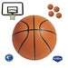 Fathead Assoreted Basketball Graphic Wall Decals Large, Removable, Re ...