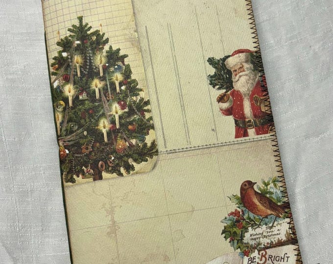 Letter to Santa Softcover Christmas Journal Handmade Diary December ...