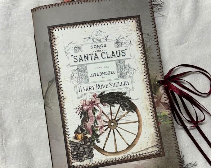 Letter to Santa - Softcover Christmas Journal - Handmade Diary ...