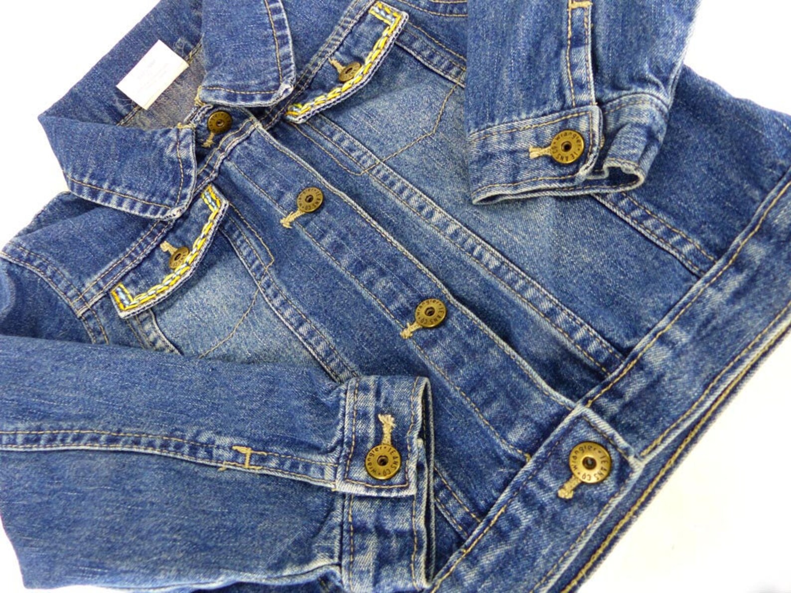 Hand Embroidered Little Alien Rocket Kid's, Boy or Girl, Denim Jean ...