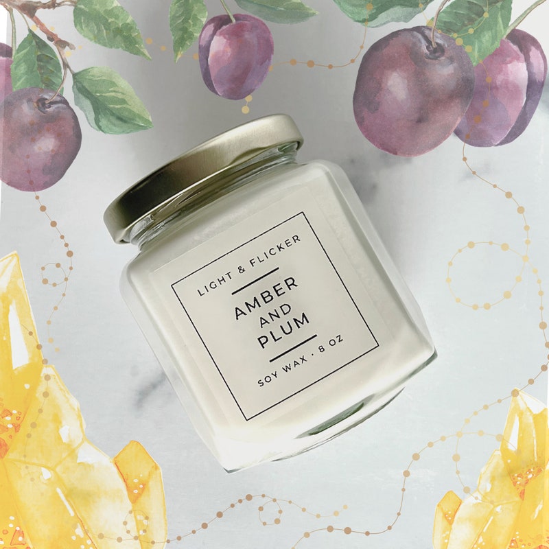 Plum Candles - Etsy