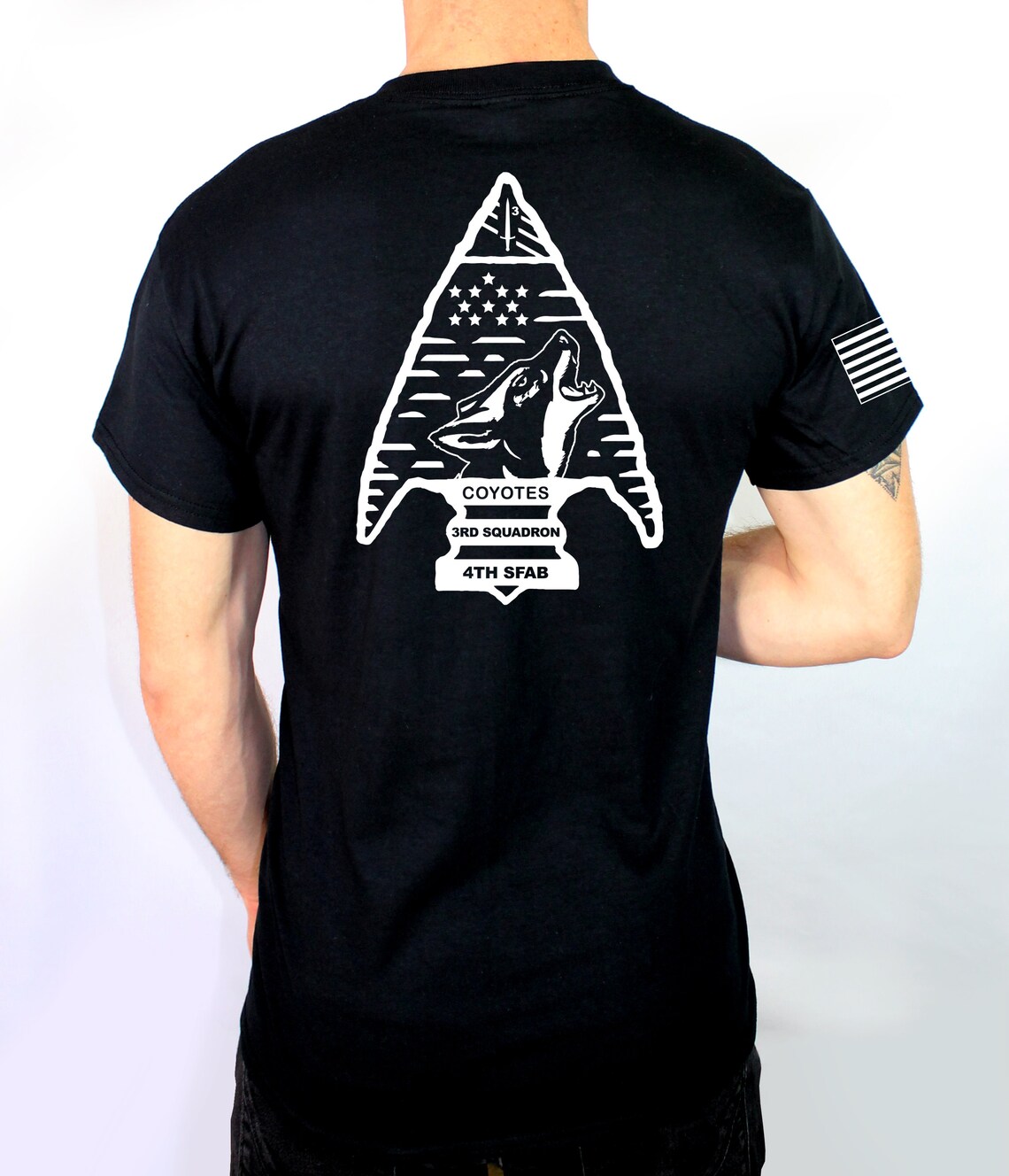 SFAB Advisor Crest Black 50-50 Unisex Shirt. Multiple Backs Available ...