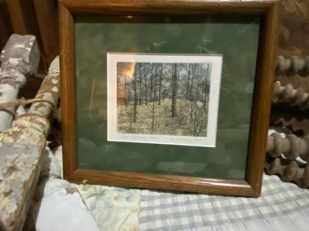 4 - 1986 Signed Prints by American Artist William T Livesay - Etsy