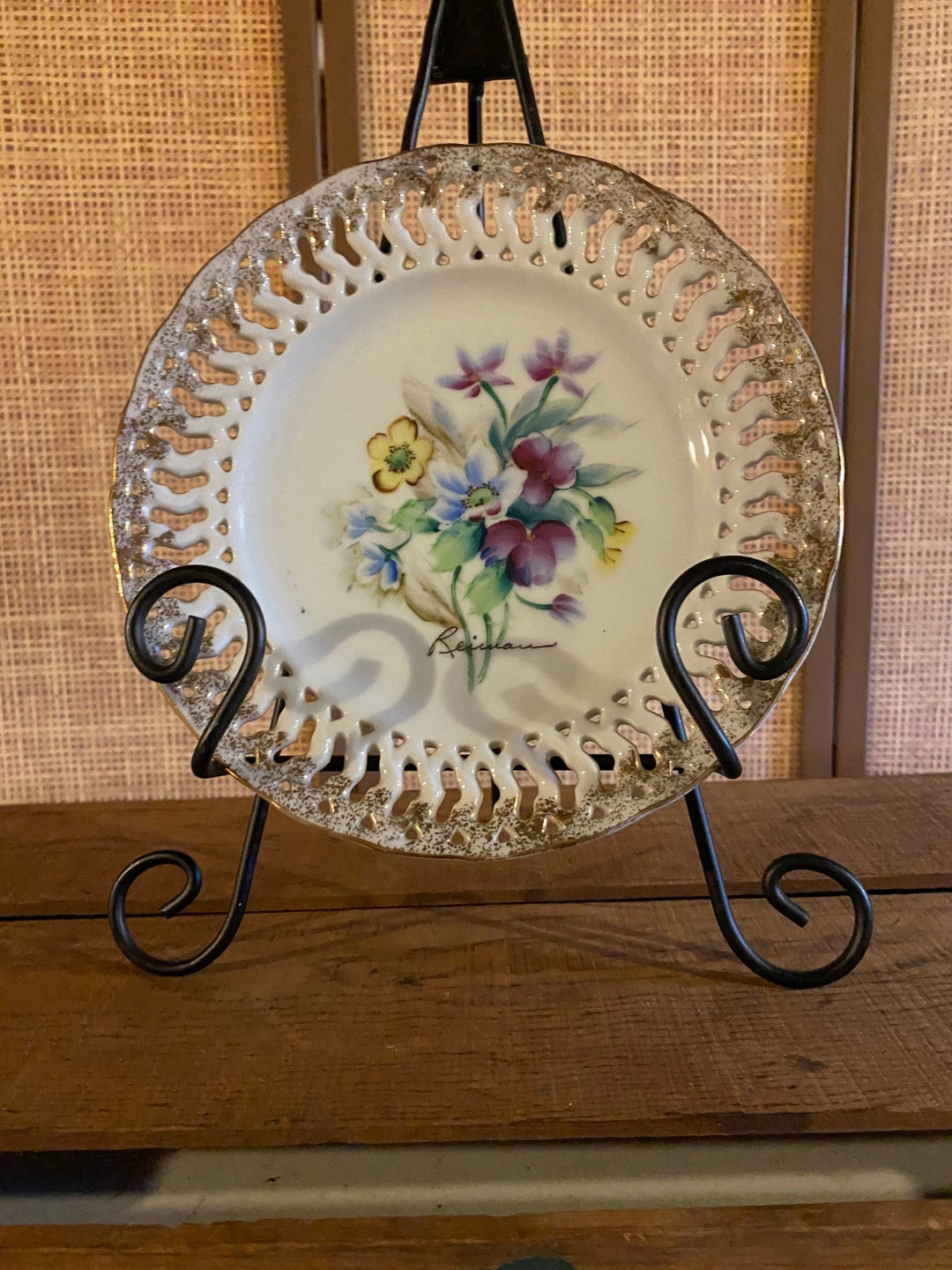 Hand Painted Plate - Etsy