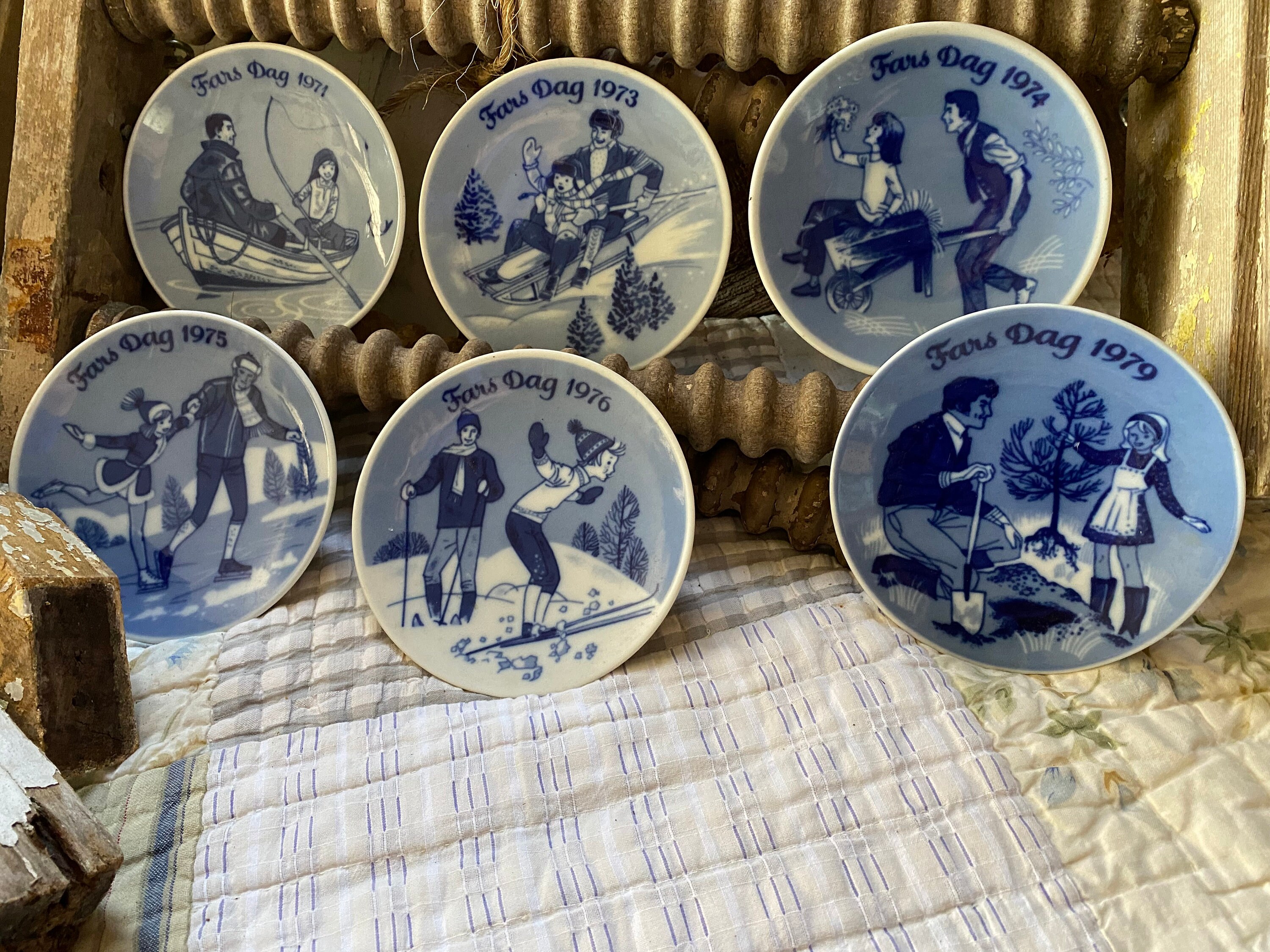 Swedish Far Dag Plates - Etsy