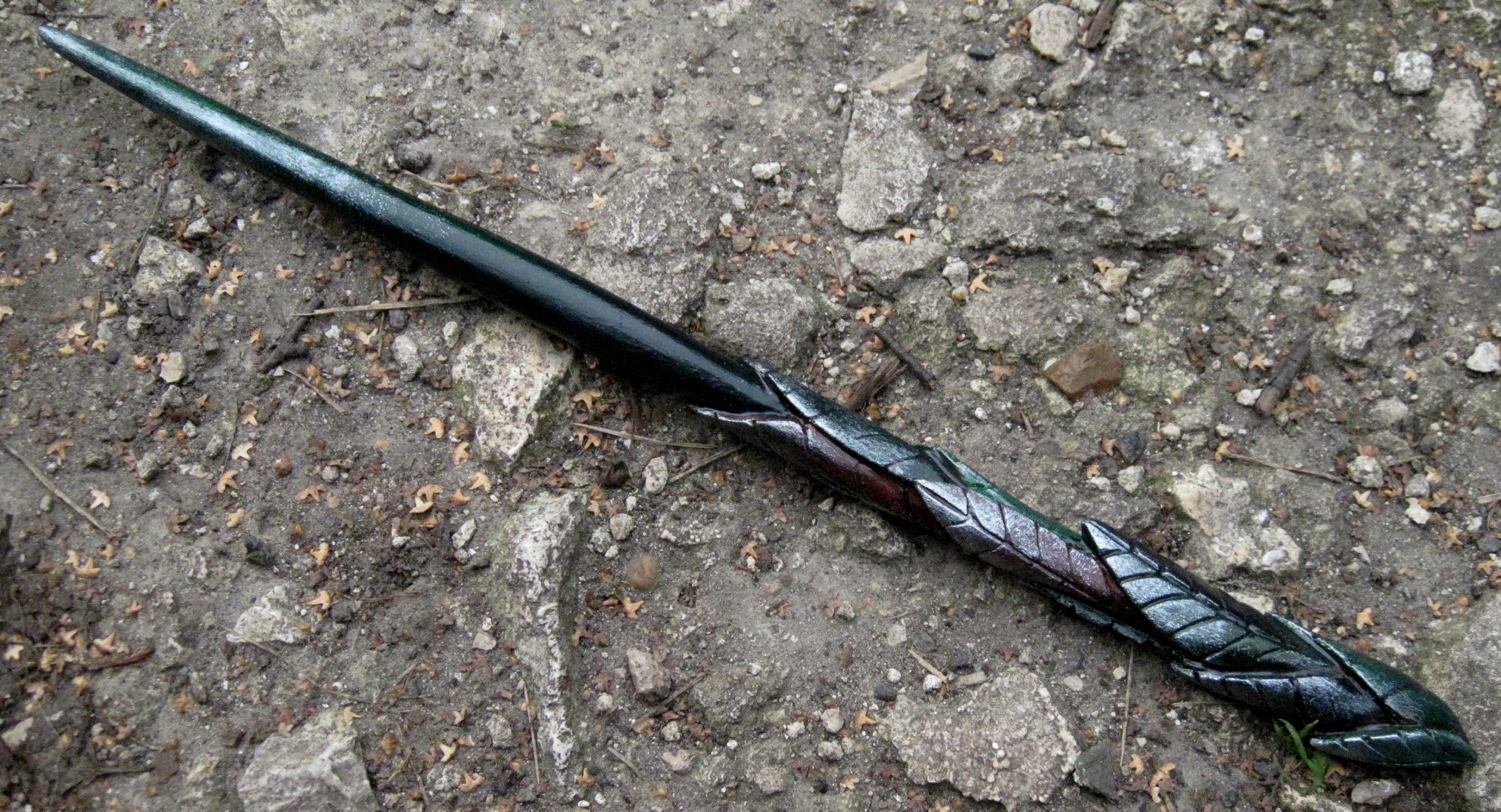 Wizard Wand, Magic Wand Silver, Wizards Wand, Silver Leaf, Winter Magic ...