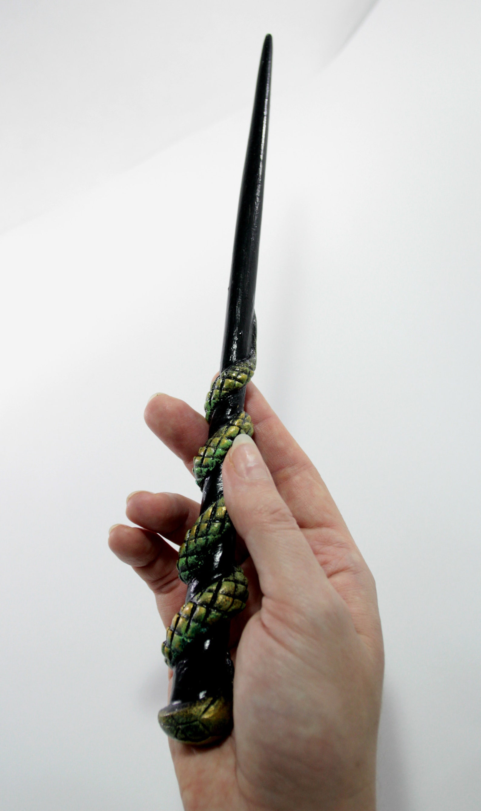 Snake Magic Wand, Magic Wand, Wizard Wand, Poison, Snake, Wand - Etsy