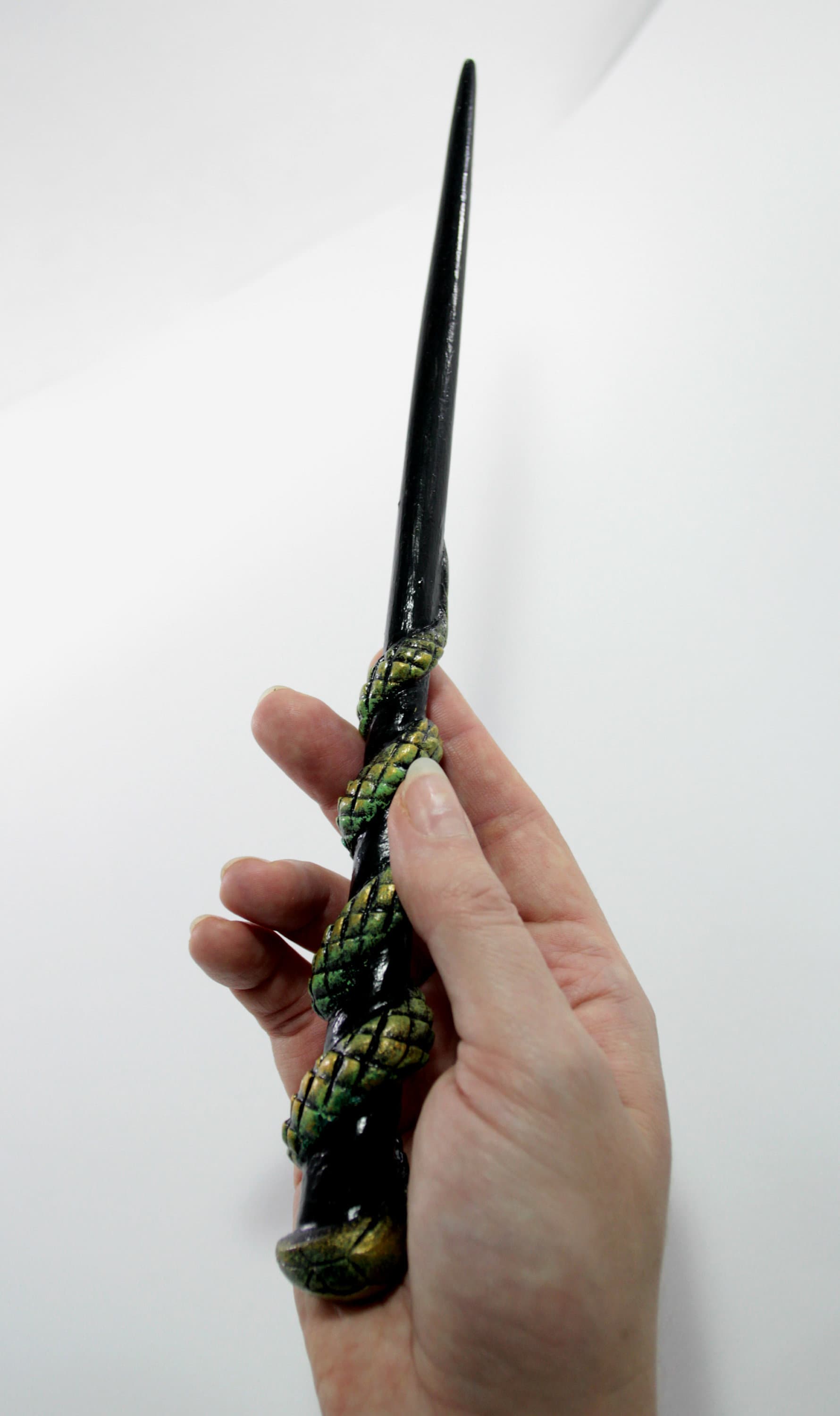 Snake Magic Wand, Magic Wand, Wizard Wand, Poison, Snake, Wand - Etsy