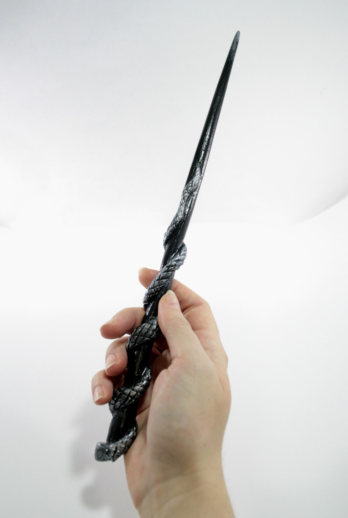 Hand Made Magic Wand, Custom Wand, Wood Wand, Magic Wand Snake, Wizard ...