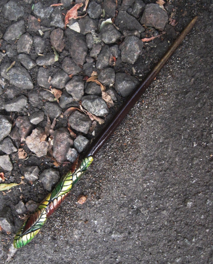 Magic Wand, Wizard Wand, Leaf Wand, Autumn Leaves, Red Wand, Green Wand ...