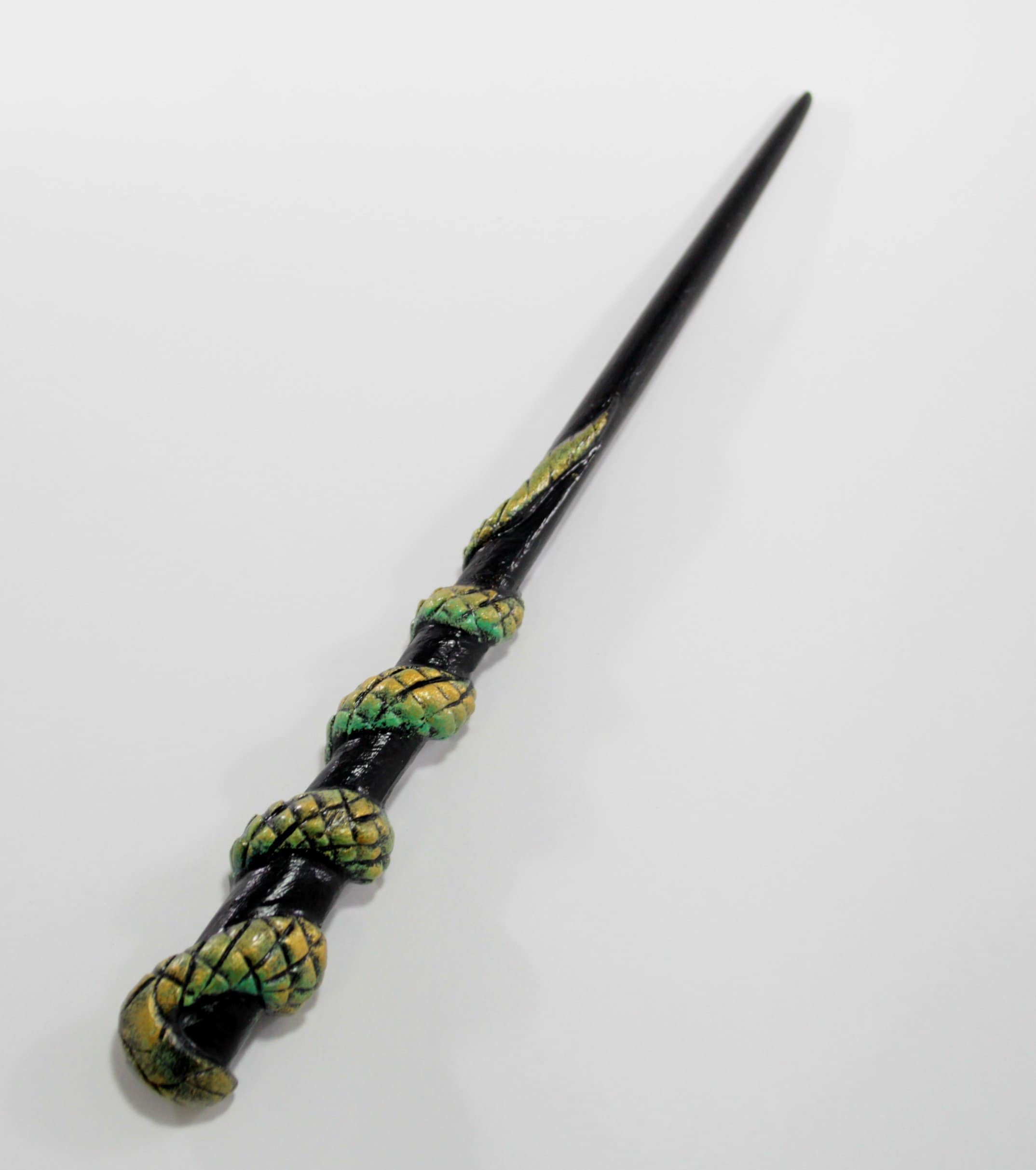 Snake Magic Wand, Magic Wand, Wizard Wand, Poison, Snake, Wand - Etsy