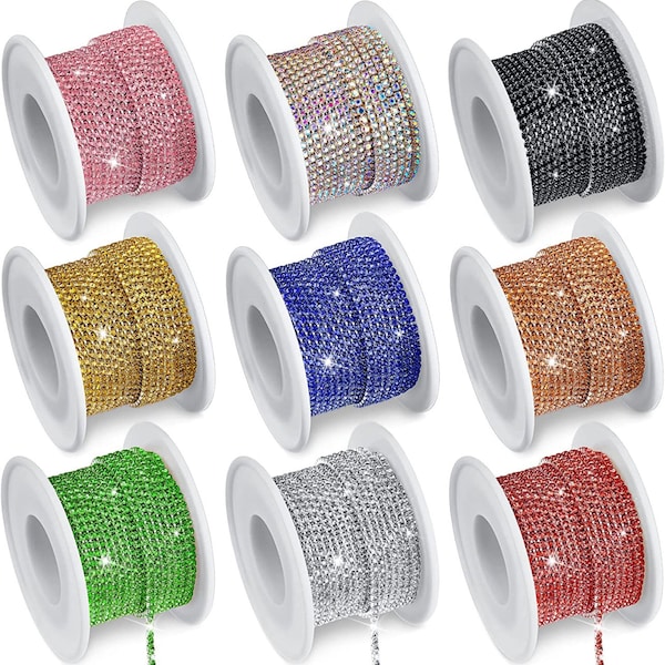 Rhinestone Trim by the Yard - Etsy