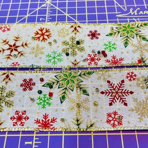 Diy KIT QK-265 "let It Snow" Folded Fabric No-sew Ornament Kit 16cm ...