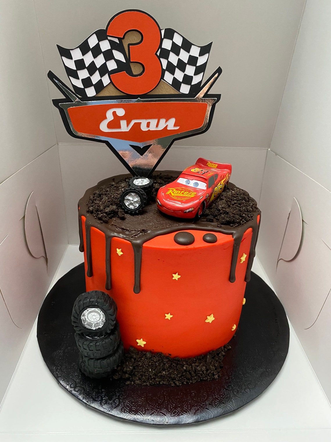 Cars Cake Topper - Etsy