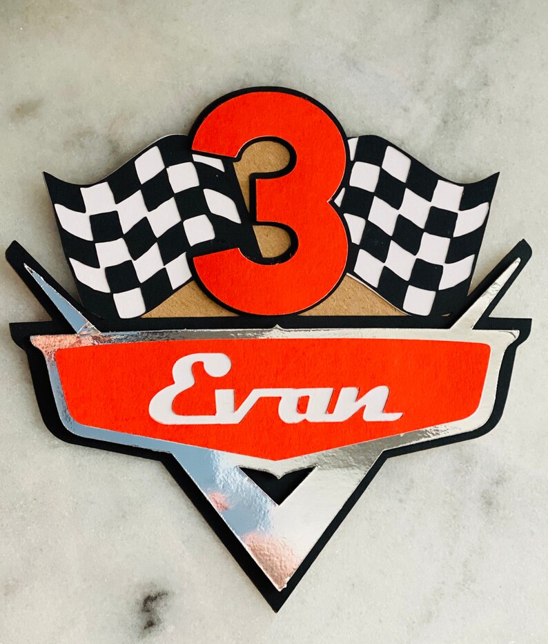 Cars Cake Topper - Etsy