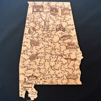 Buffalo Map Puzzle - Buffalo Puzzle for Adults - Buffalo Jigsaw Puzzle ...