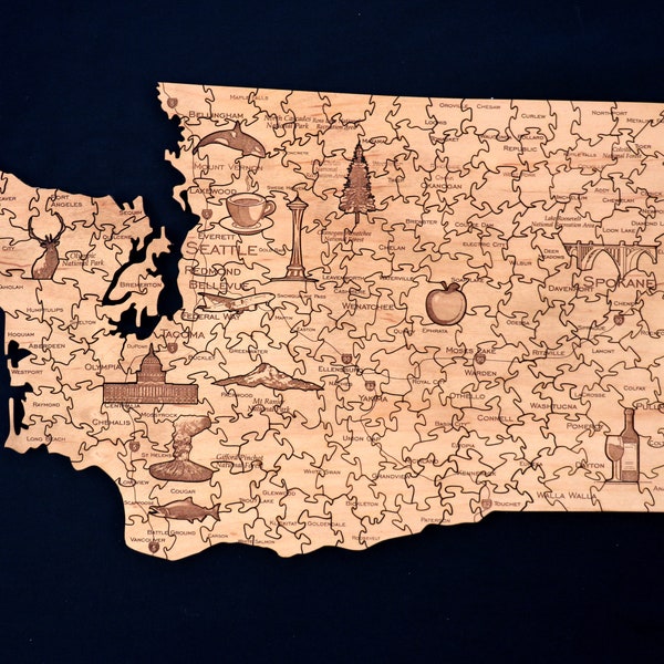 Washington State Art - Etsy