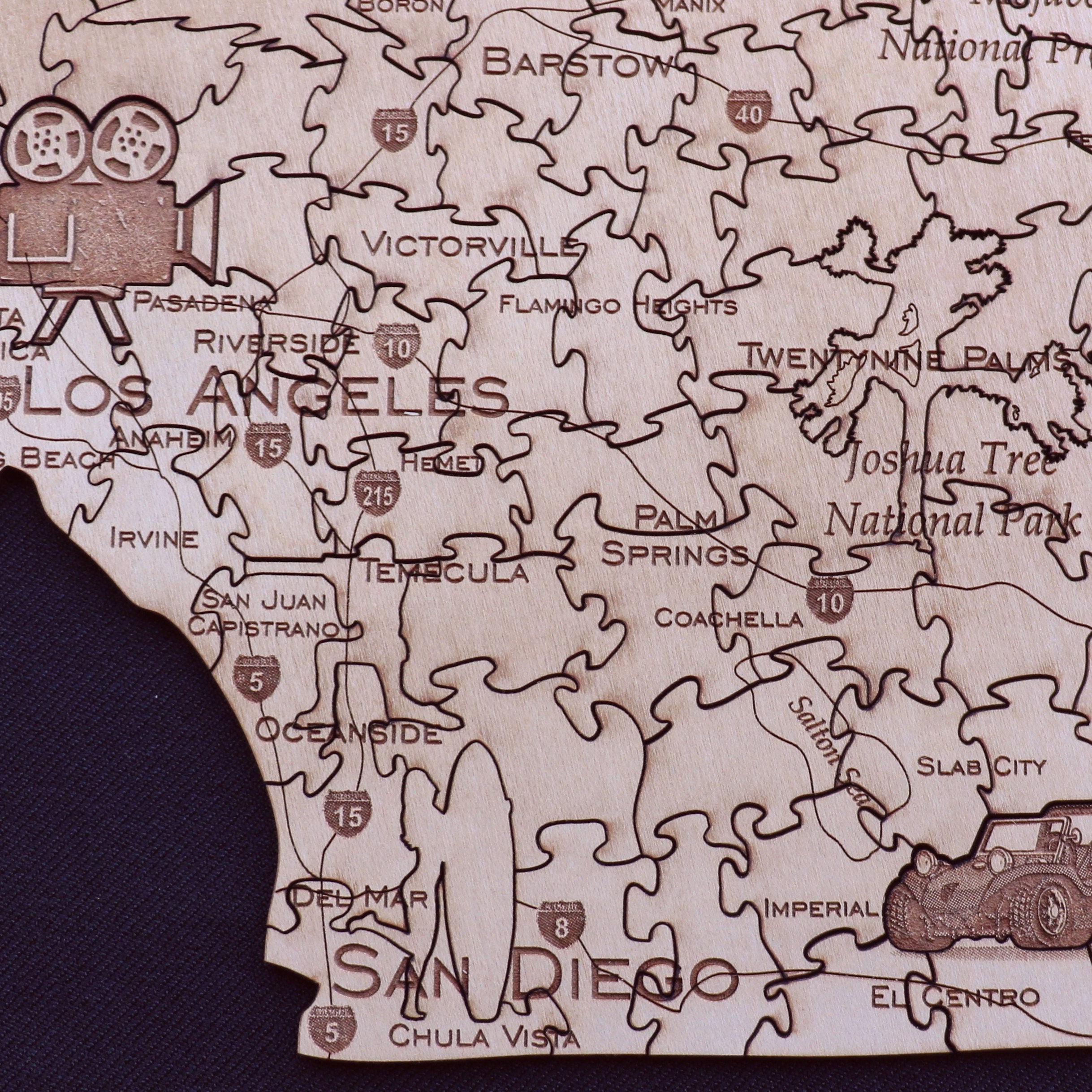 The California Puzzle -- Deluxe Edition - Etsy