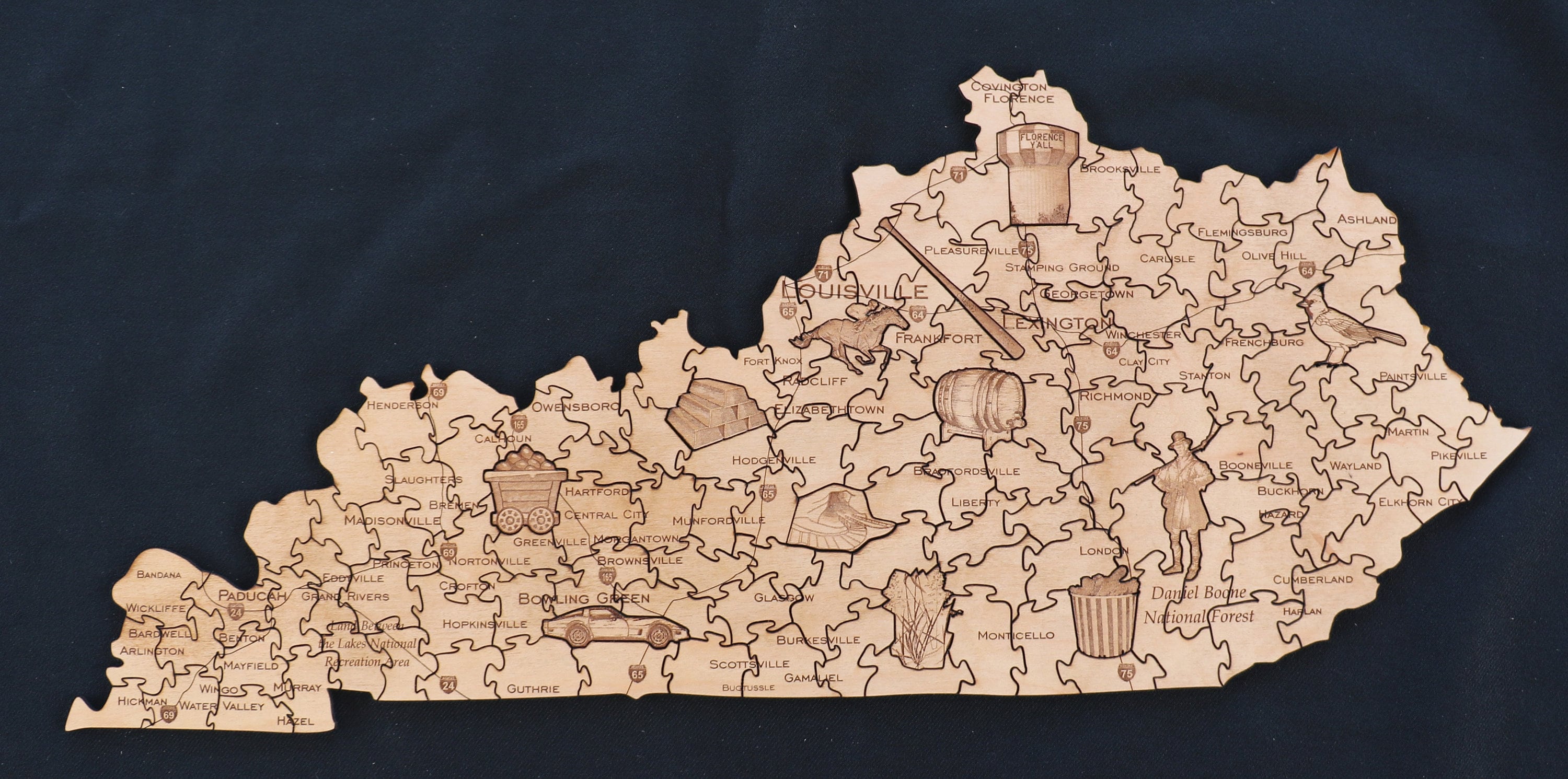 The Kentucky Puzzle | Etsy