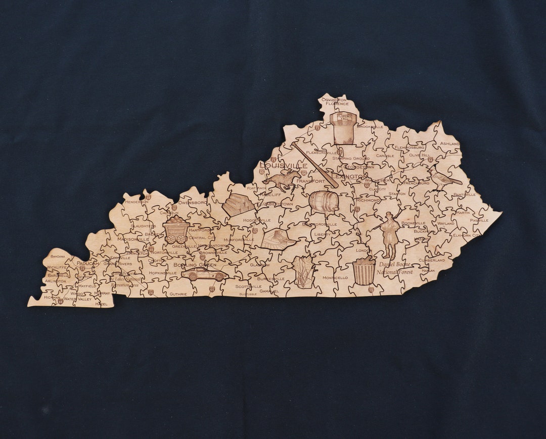 The Kentucky Puzzle - Etsy
