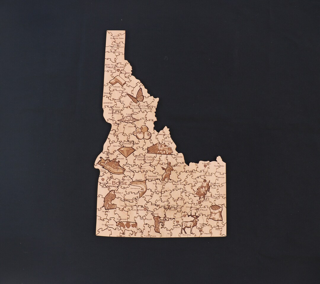 The Idaho Puzzle - Etsy