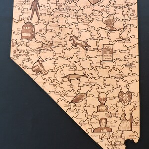 The Nevada Puzzle - Etsy
