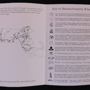 The Massachusetts Puzzle | Etsy