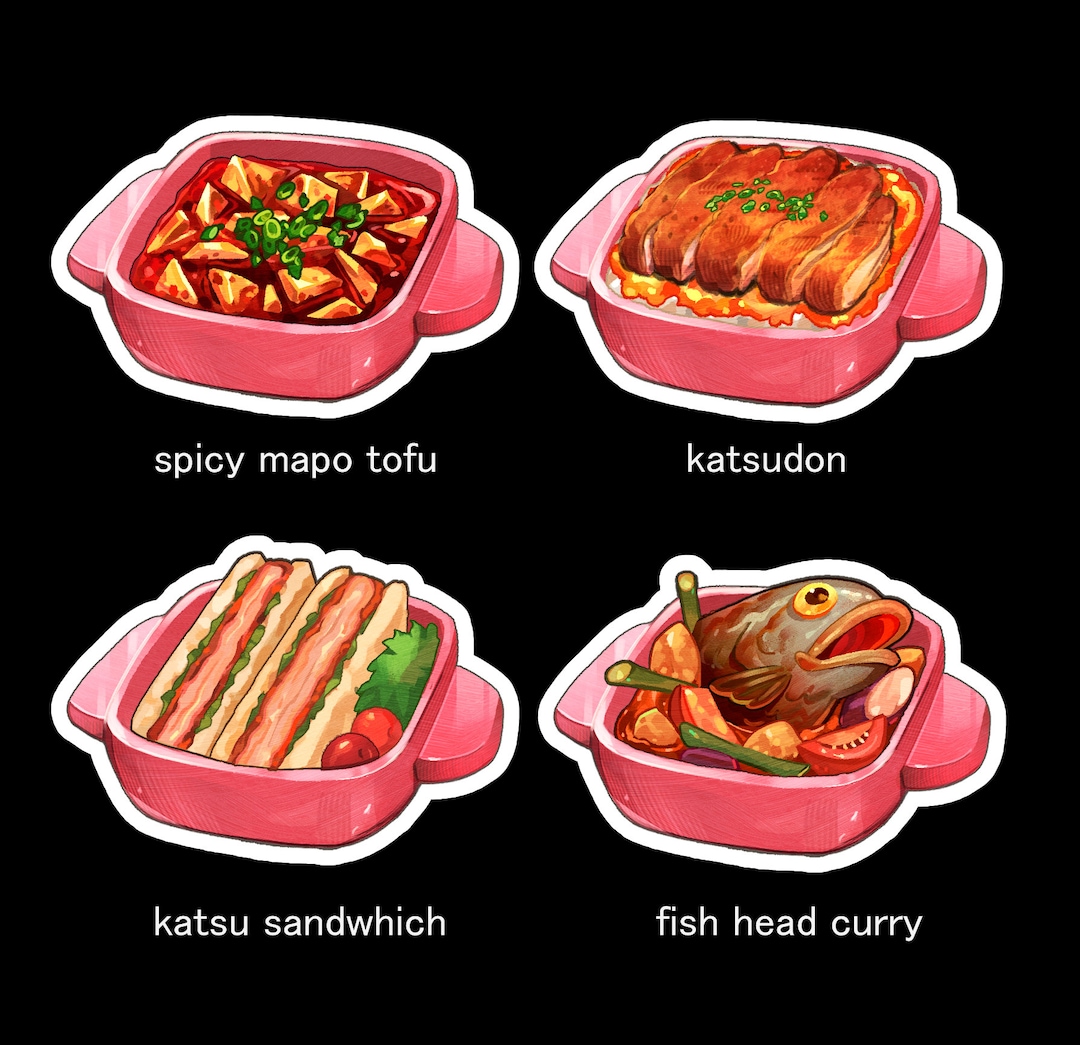 Bento Stickers - Etsy