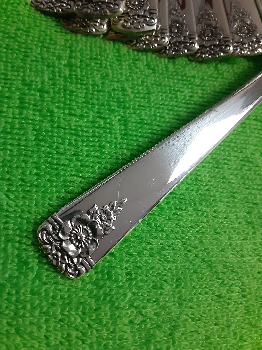 60 Piece Service for 12 International Silver Spring Charm Silverplate ...