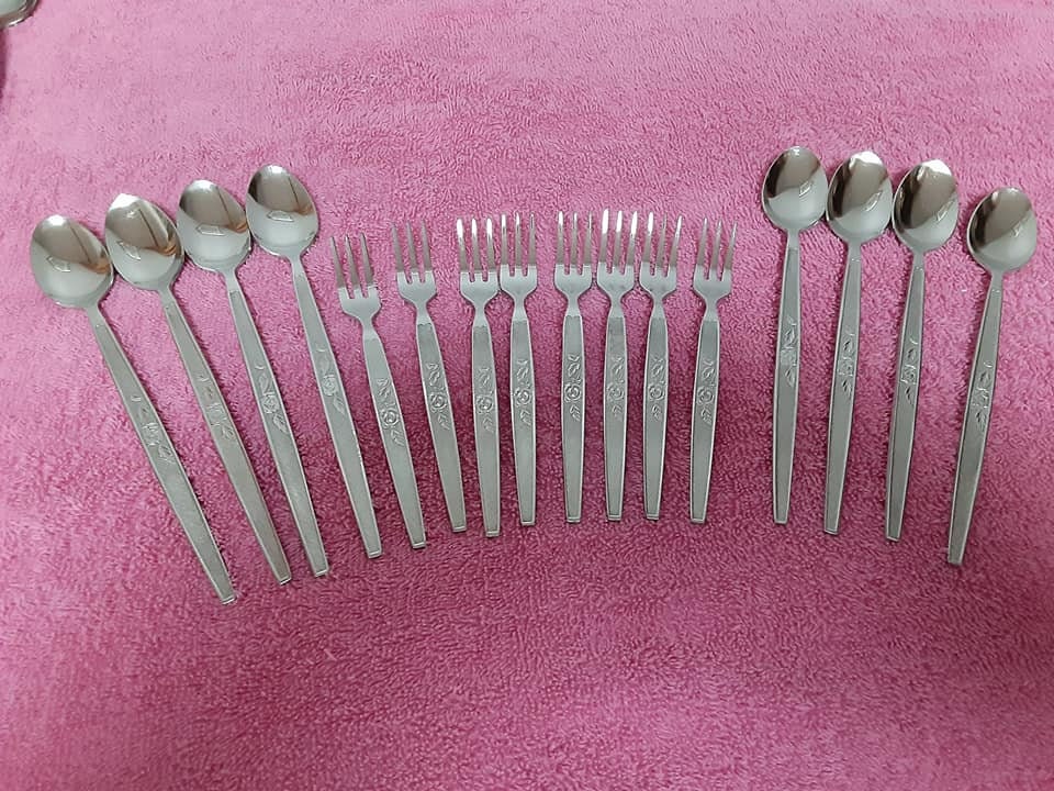 70 Piece Service for 8 Kimco Stainless Flatware Set, KIO17 - Etsy
