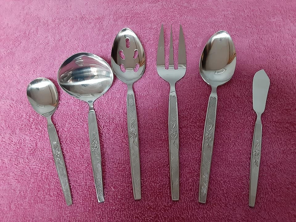 70 Piece Service for 8 Kimco Stainless Flatware Set, KIO17 - Etsy