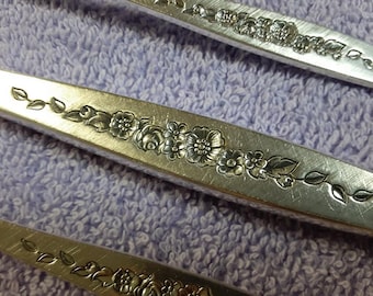 Deep Silver Flatware - Etsy