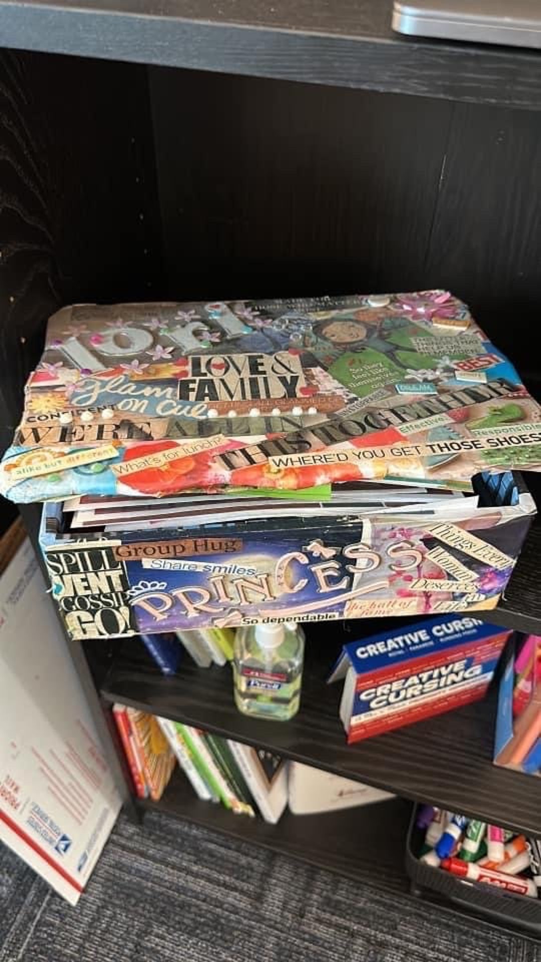 Large Collaged Keepsake Box With Optional open When Envelopes - Etsy