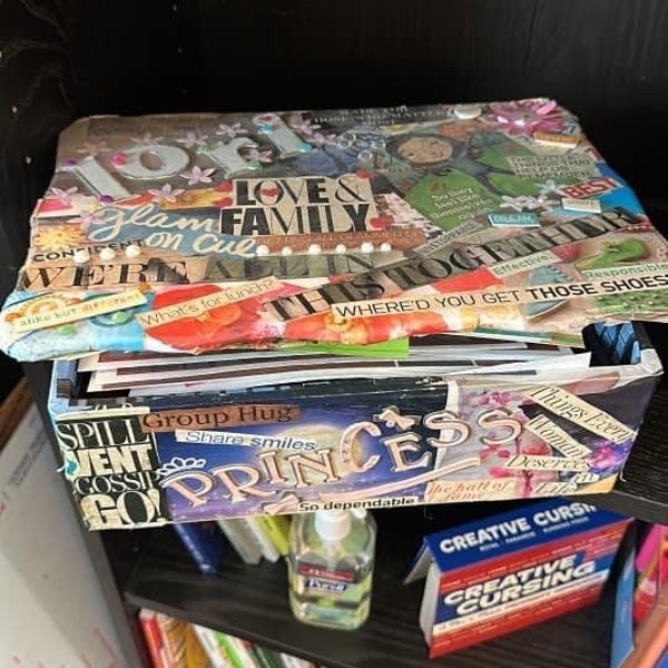 Collage Box - Etsy